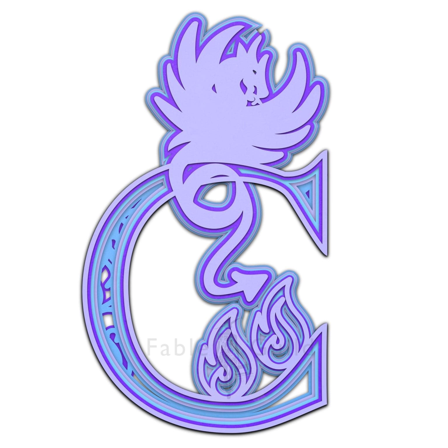 Drakko the Dragon - Letter C - Fable & Guild