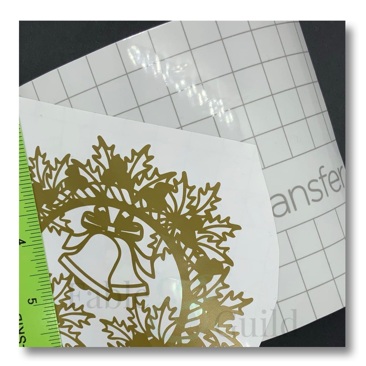 How to make a Cardstock & Vinyl SVG Cut Files Card - Fable & Guild