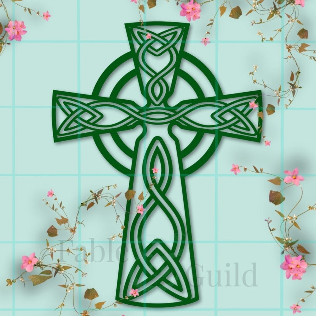 Buy our Celtic Cross Decal Cut File SVG 5 - Fable & Guild