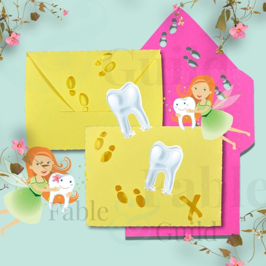Glorious Tooth Fairy Envelope Cut File SVG 15 - Fable & Guild