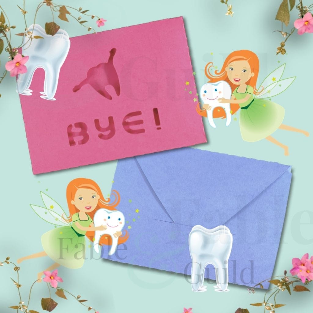 Glorious Tooth Fairy Envelope Cut File SVG 15 - Fable & Guild