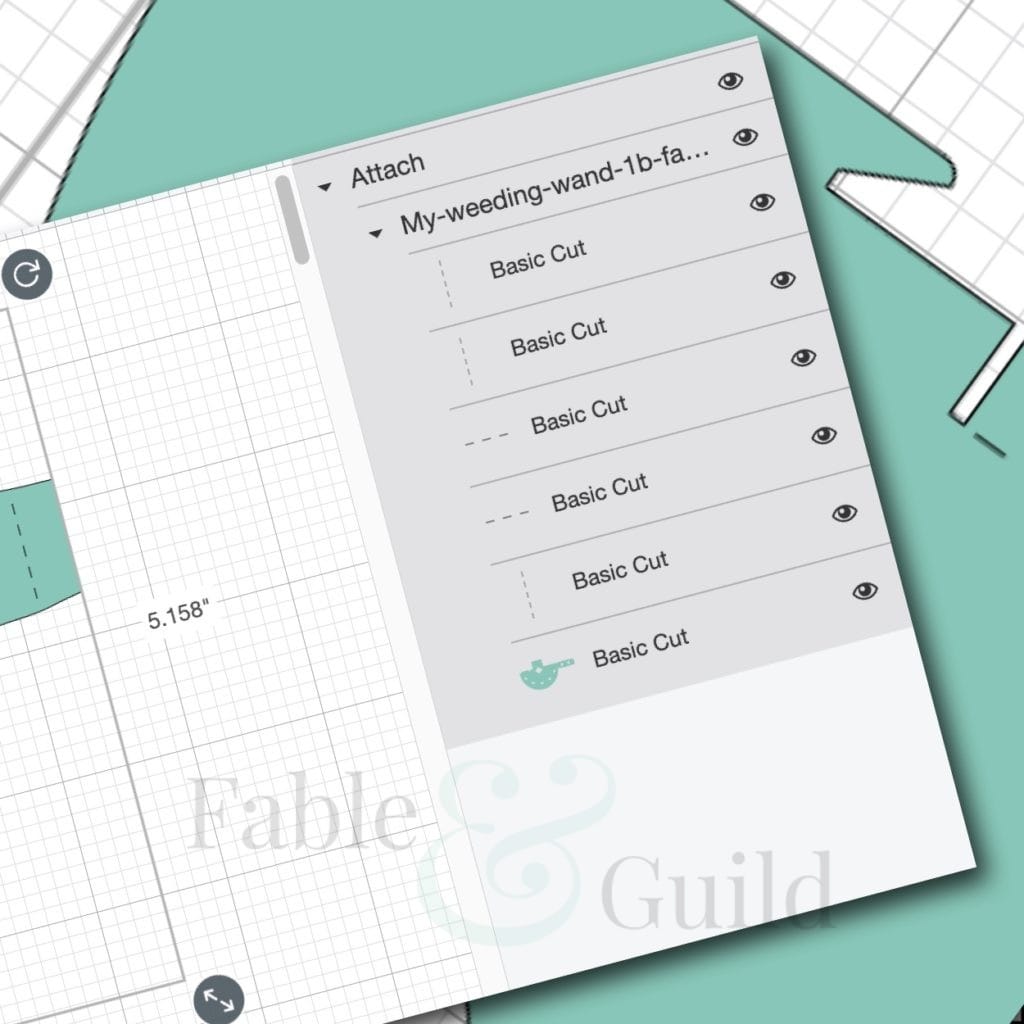 How to make your vinyl weeding bin cut file - Fable & Guild
