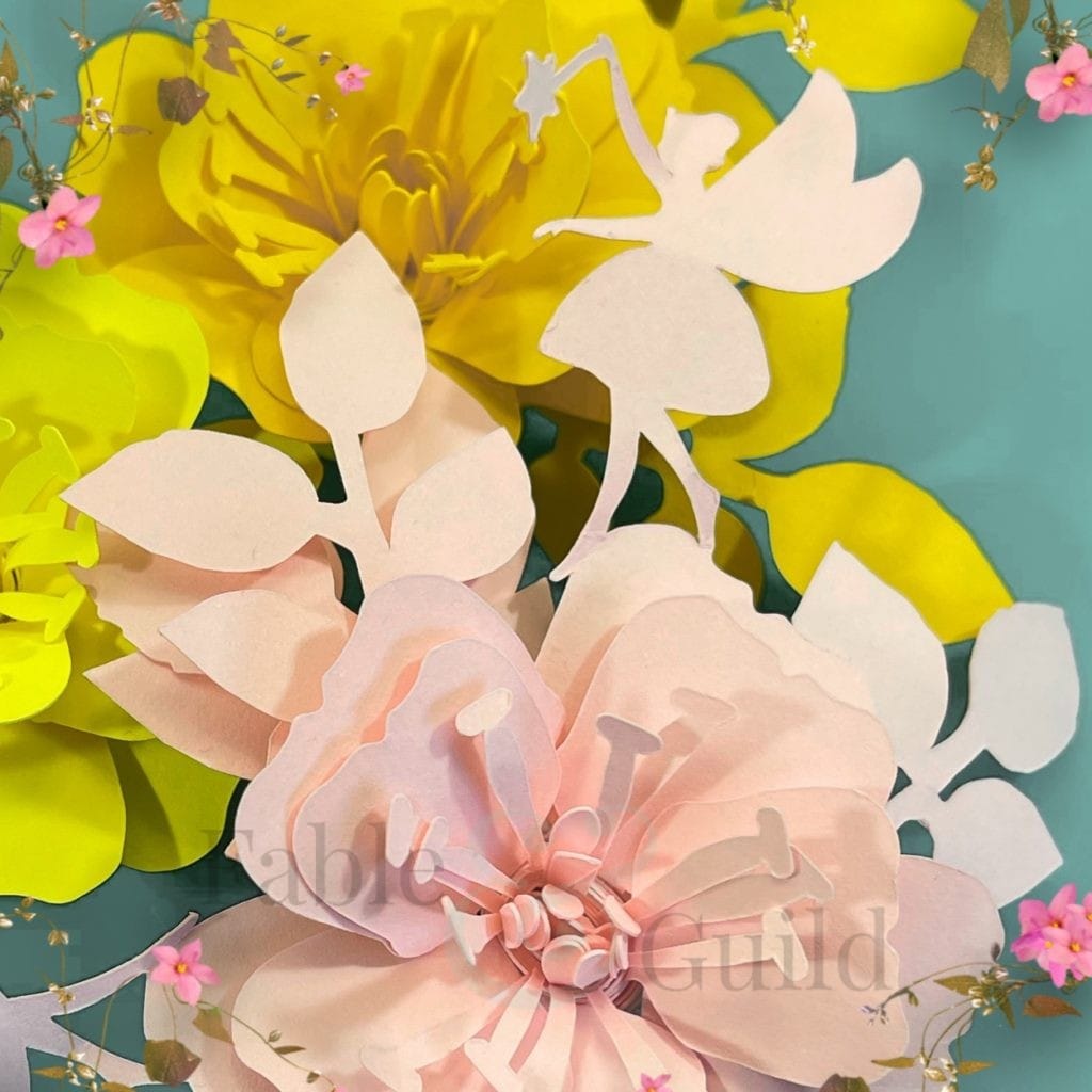 3D Rolled Paper Rose SVG Files + FREE Template - Fable & Guild