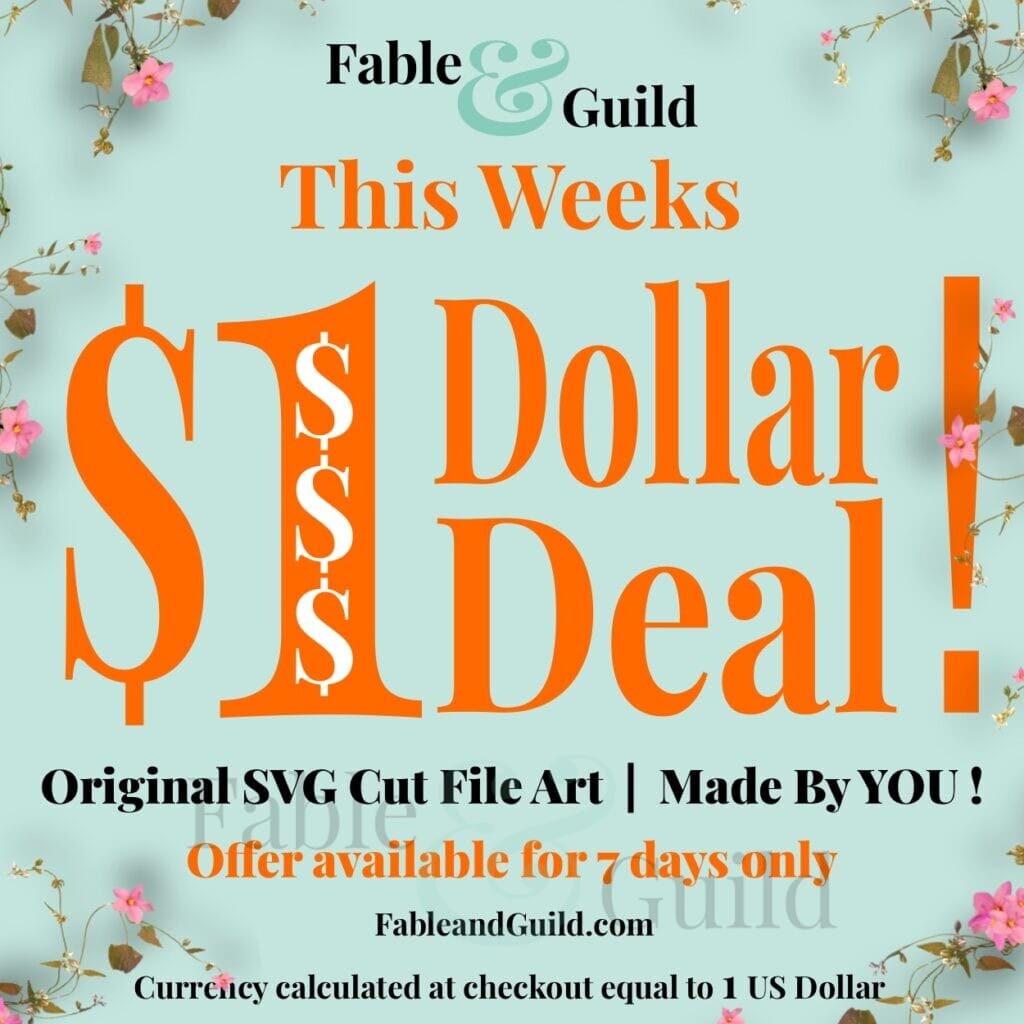 Super Valentine's Day SVG Card Dollar Deal - Fable & Guild