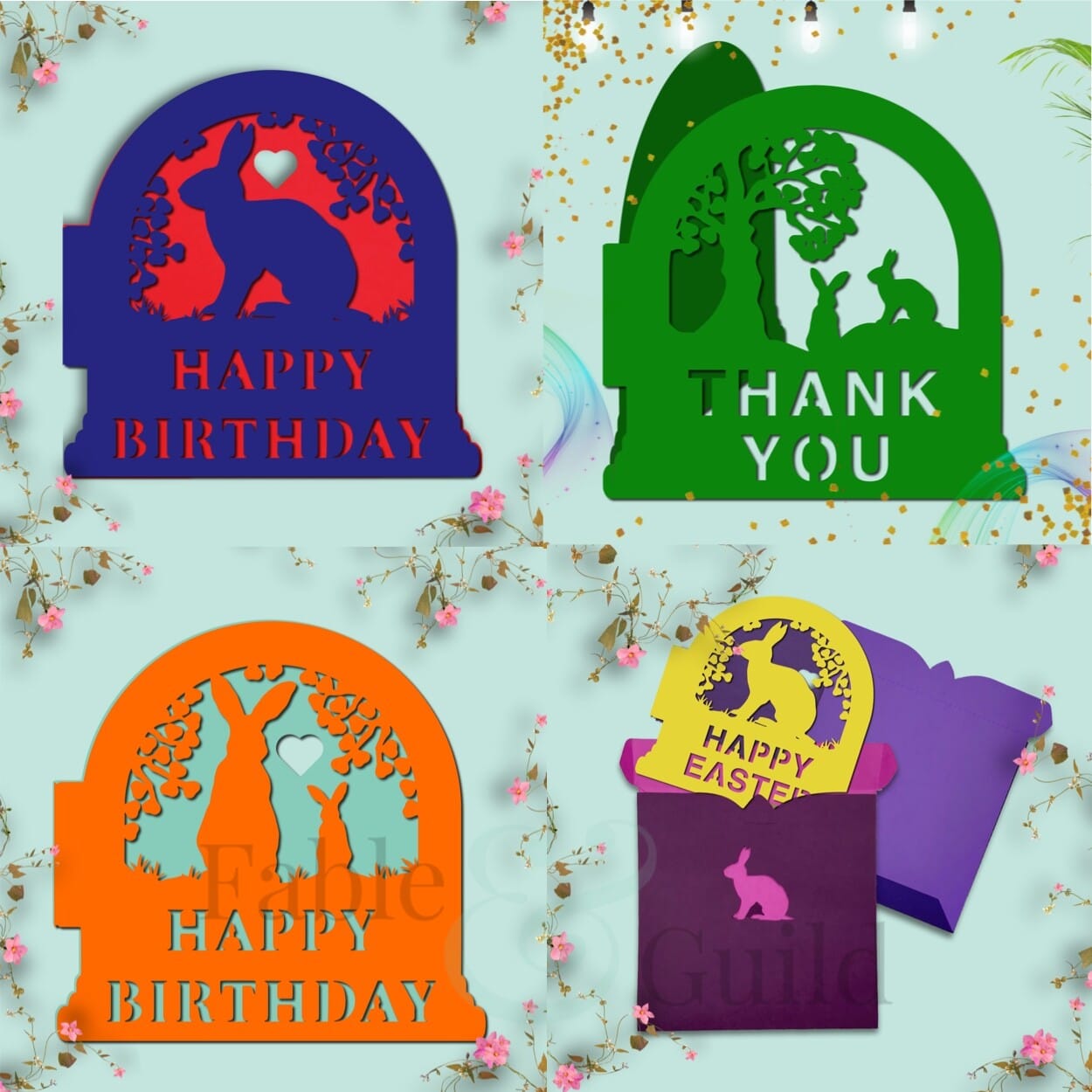 Blog - 3D Layered SVG Cuttables - Fable & Guild