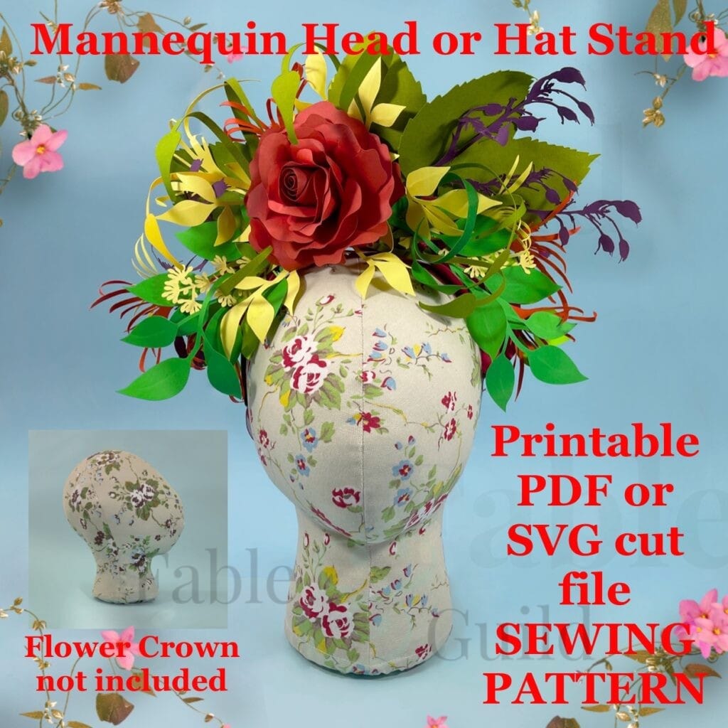 Easy How To Make A Mannequin Head PDF Patten - Fable & Guild