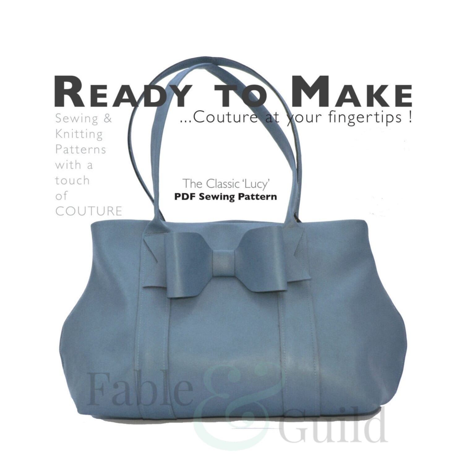 Best PDF Sewing Pattern For Handbag - Lady A - Fable & Guild